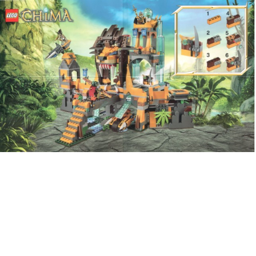 LEGO PART 6043191poster Poster, Legends of Chima: The Lion CHI Temple ...