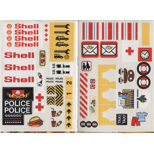 LEGO PART stickerupn0123 Sticker Sheet for Set 200-2 | Rebrickable ...