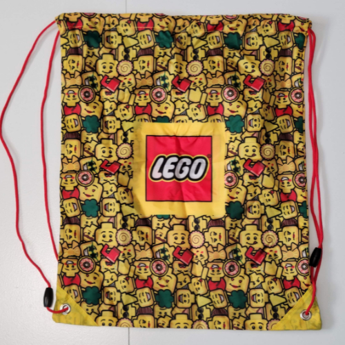 LEGO PART upn0014 Bag, Drawstring, Minifig Heads | Rebrickable - Build ...