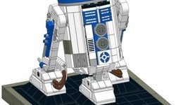 LEGO MOC-10219 Efferman's Vertical Stand for Millennium Falcon 75192 ...