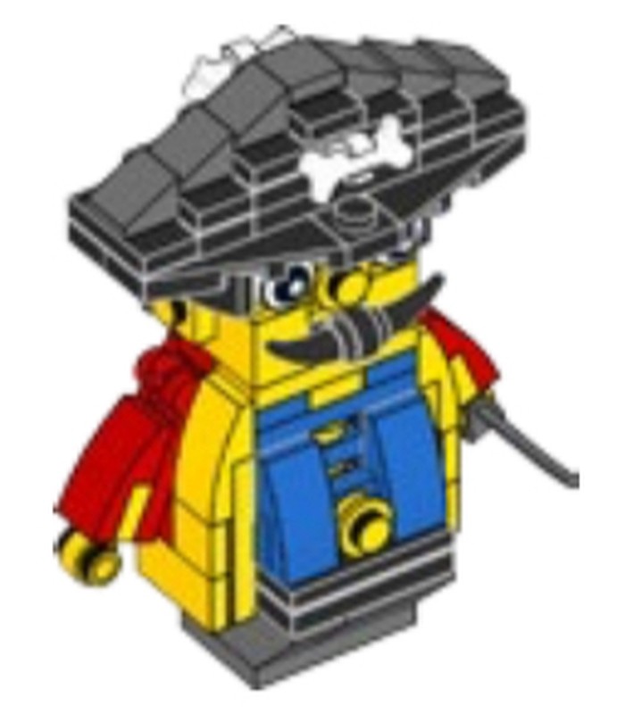 LEGO 40389-1-s2 Pirate (2018 Legoland Parks) | Rebrickable - Build with ...