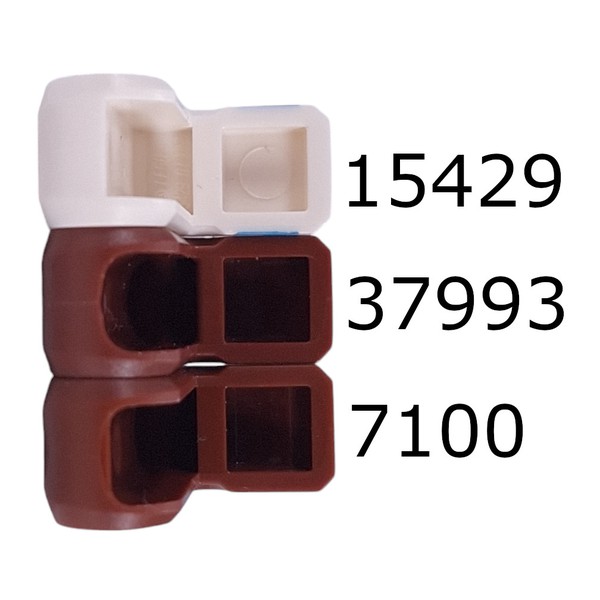 LEGO PART 15429 Animal Body Part, Cat Tail | Rebrickable - Build with LEGO