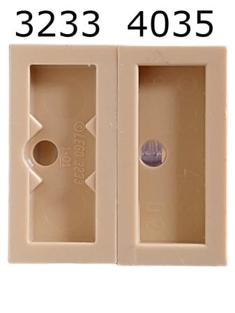 LEGO PART 4035 Window 1 x 2 x 3 Train | Rebrickable - Build with LEGO