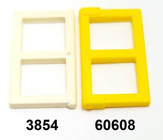 LEGO PART 60608 Window 1 x 2 x 3 Pane with Thick Corner Tabs ...