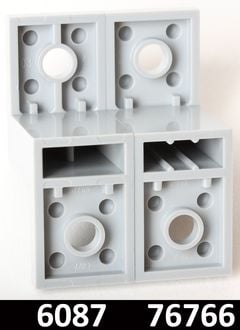 LEGO PART 76766 Bracket 5 x 2 x 2 1/3 with Holes, Inside Stud Holder ...