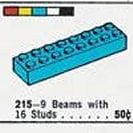 LEGO Set 215-3 2 x 8 Bricks (USA/CAN) (1961 System > Samsonite ...