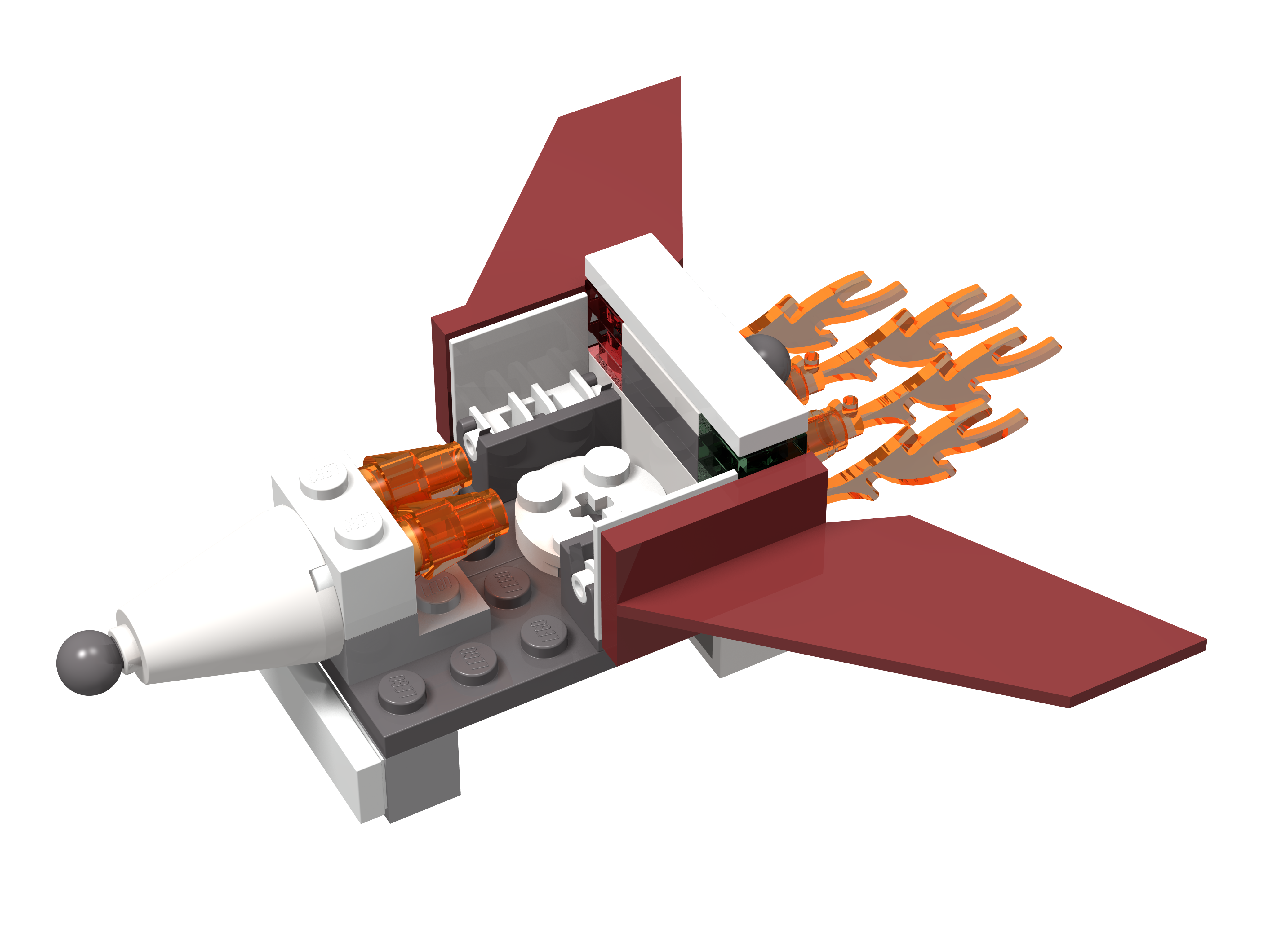 Review: 31086-1 - Futuristic Flyer | Rebrickable - Build with LEGO