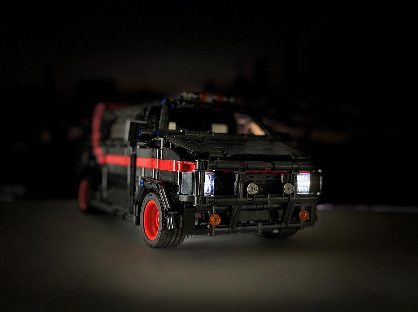 LEGO MOC A-Team Van by Chade | Rebrickable - Build with LEGO