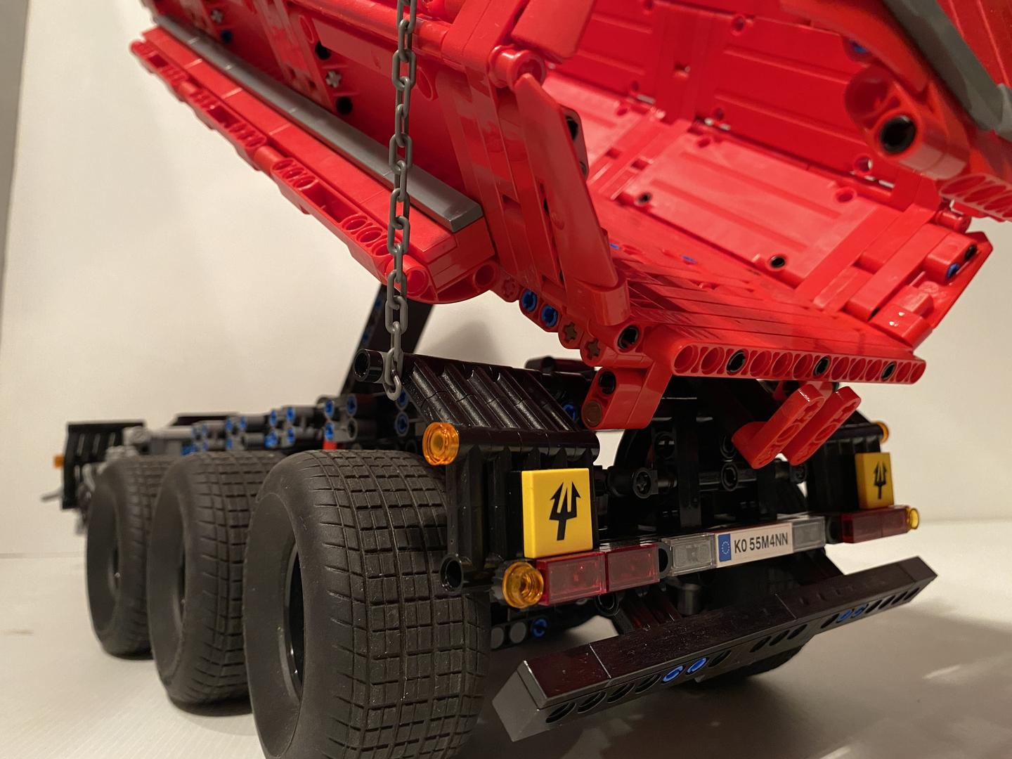 LEGO MOC Tractor Dump Trailer (for Claas Xerion 5000 TRAC VC - 42054 ...