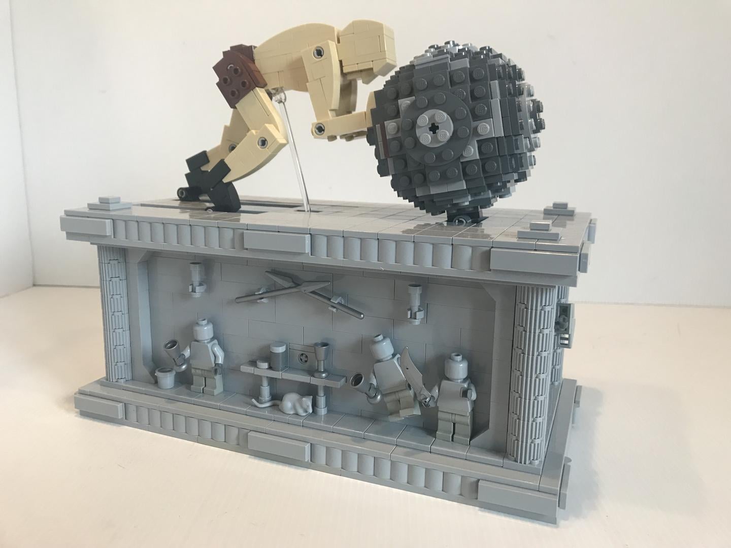 LEGO MOC Sisyphus Automata (Motorized) by JKBrickworks | Rebrickable ...