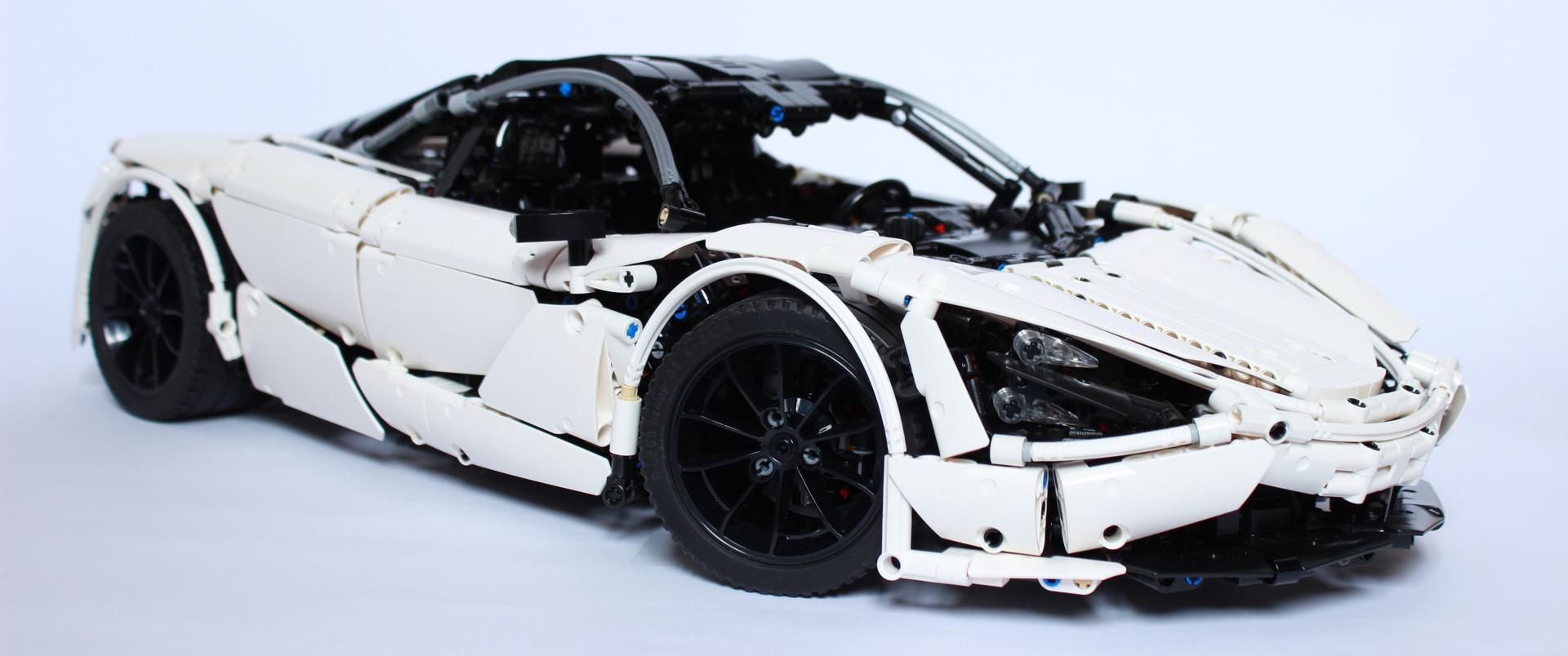 LEGO MOC 1:8 Mclaren 720S by Charbel | Rebrickable - Build with LEGO