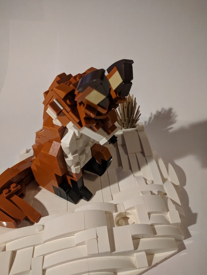LEGO MOC Red Fox by Miro | Rebrickable - Build with LEGO