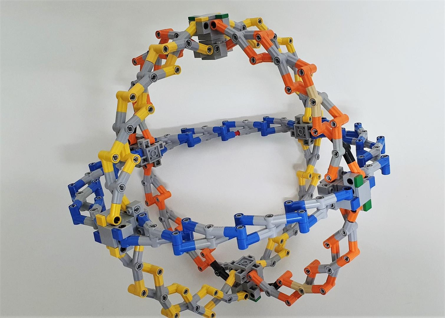 LEGO MOC Hoberman Sphere by JKBrickworks | Rebrickable - Build with LEGO