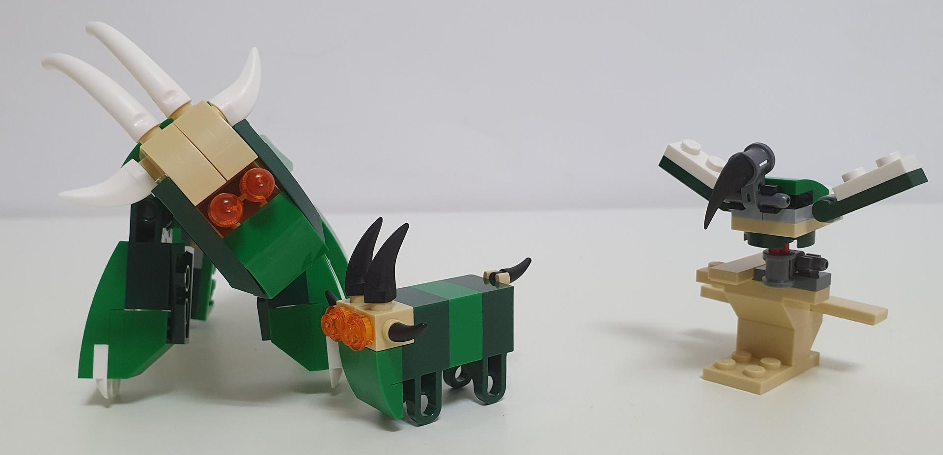 LEGO MOC Mountain Goats and Vulture by JKBrickworks | Rebrickable ...