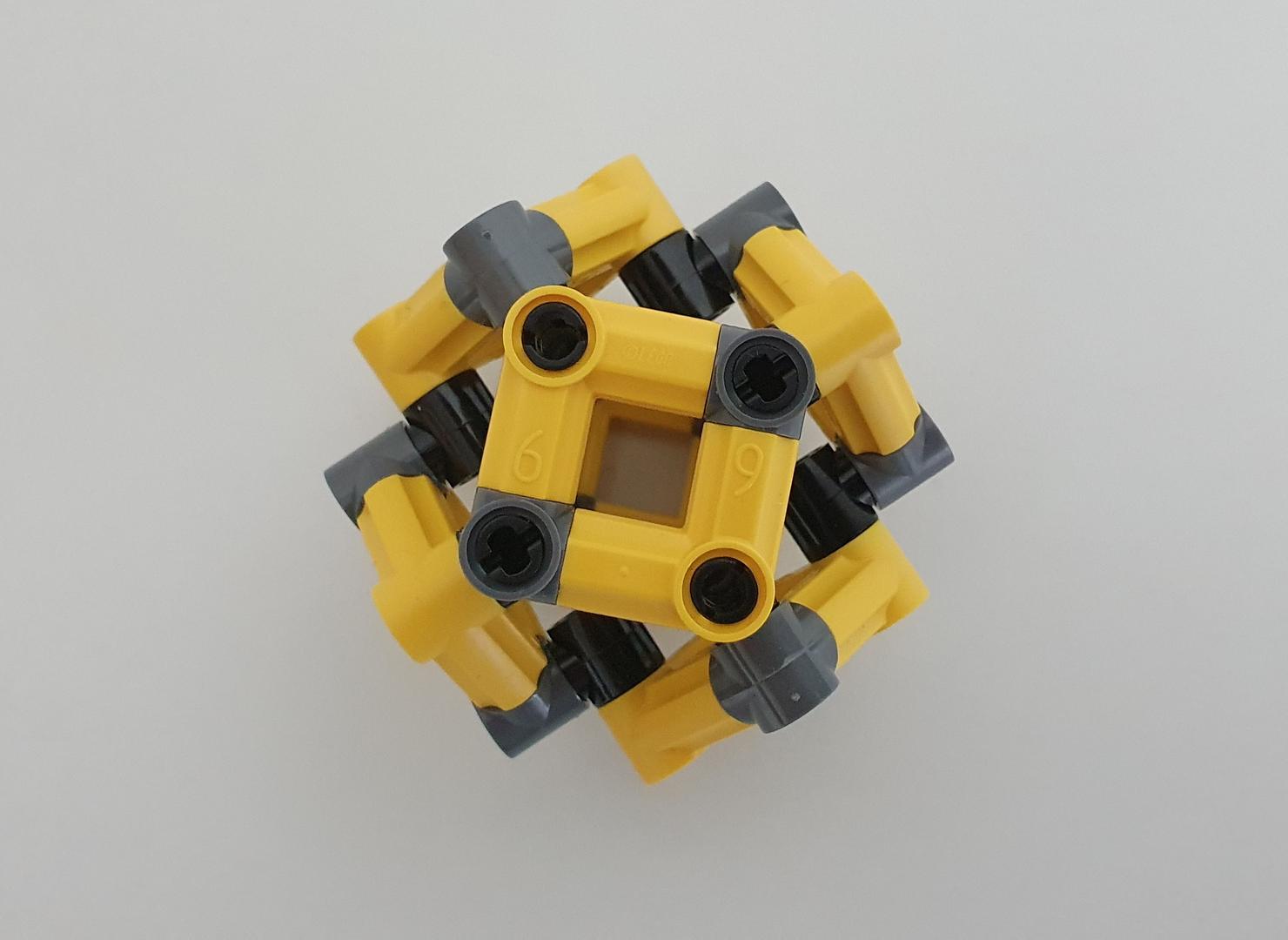 LEGO MOC Truncated Octahedron (Technic Sphere) by DLuders | Rebrickable ...
