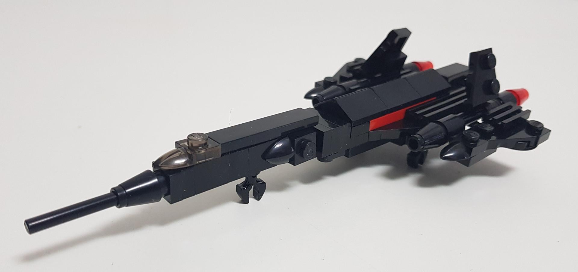 LEGO MOC Miniplane - Lockheed SR-71 Blackbird. by lego911 | Rebrickable ...