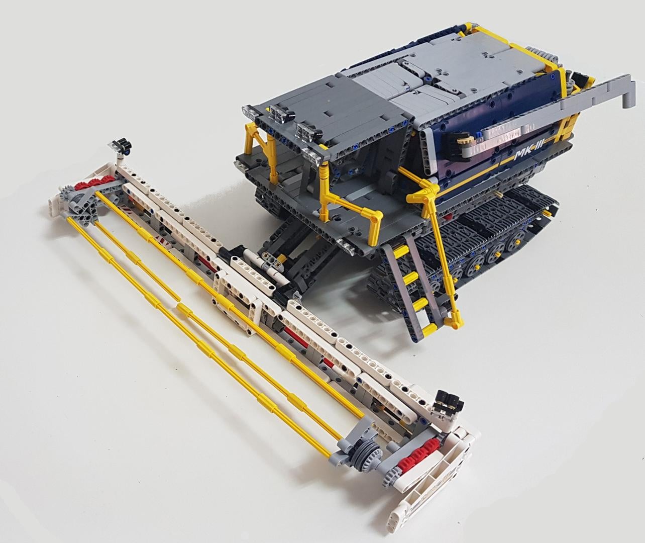 LEGO MOC Combine harvester: 42055 C model by BrickbyBrickTechnic ...