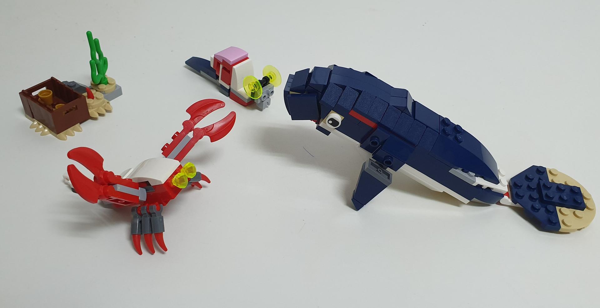 LEGO MOC 31088 Manatee by JoDa | Rebrickable - Build with LEGO