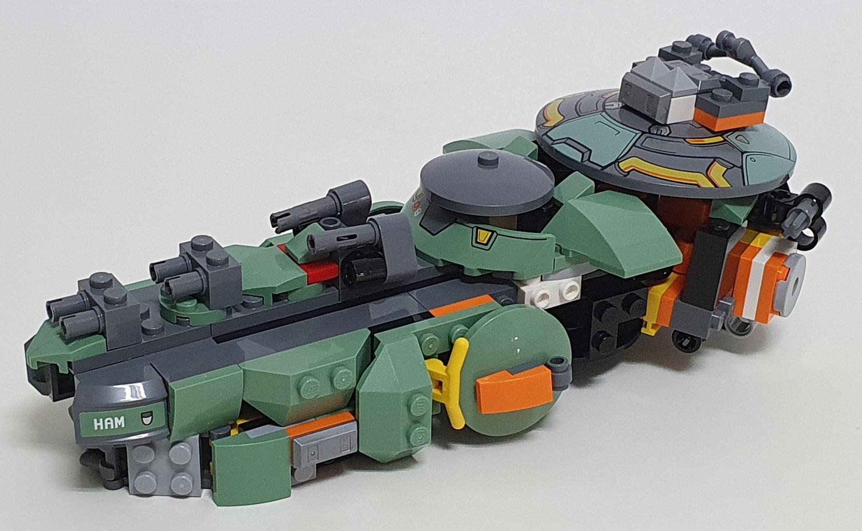 LEGO MOC Alternate model of Overwatch 75976 Wrecking Ball - Spaceship ...