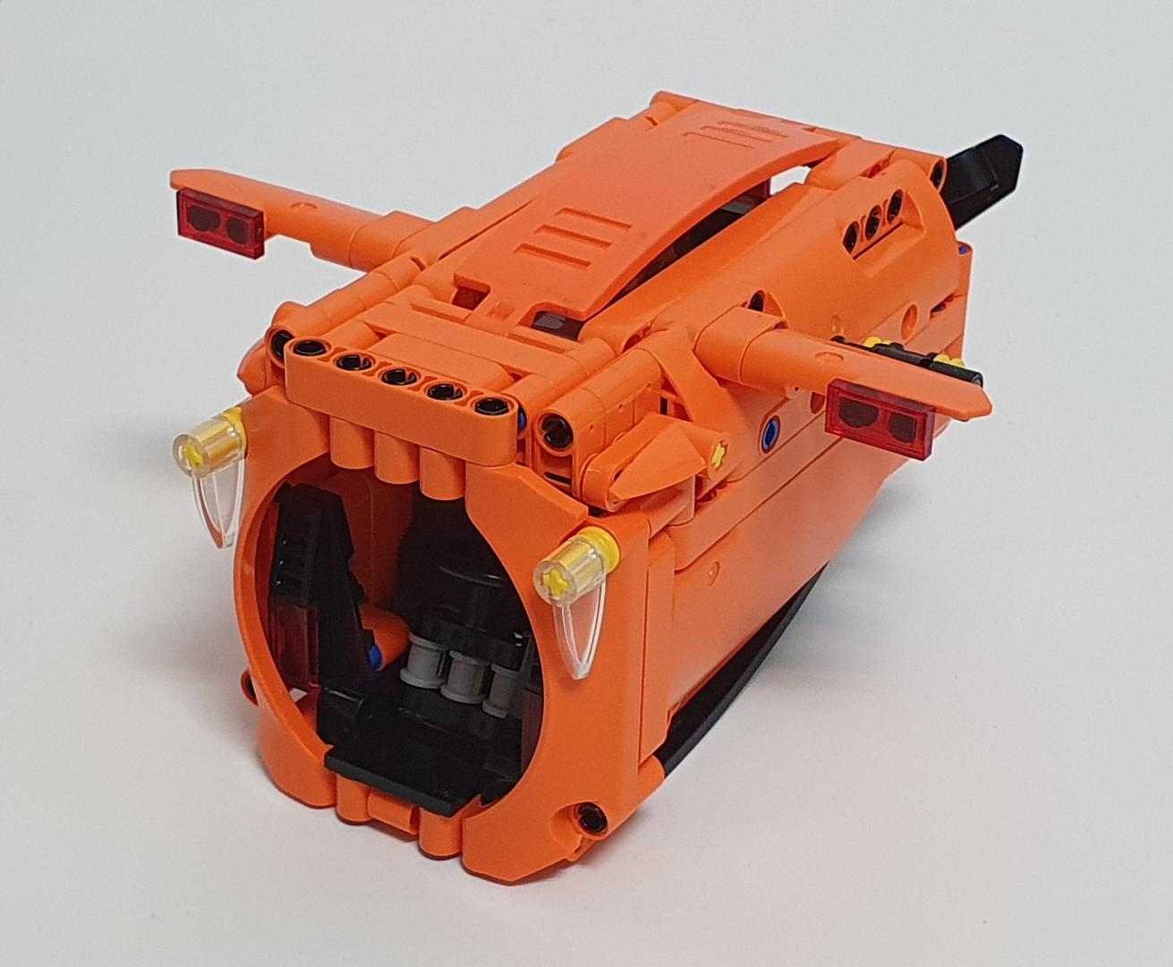 LEGO MOC 42093 Mini Submarine by artemisovsky | Rebrickable - Build ...