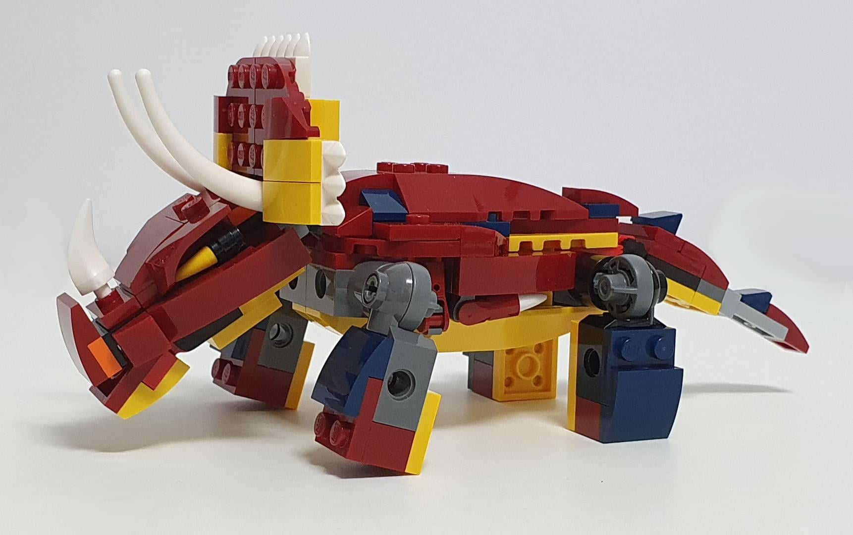 LEGO MOC Triceratops Dinosaur MOC - Lego Creator 31102 by Bricks Ideas ...