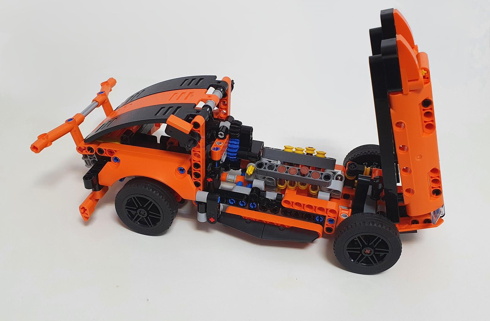 LEGO MOC Vintage Sports Car by legoRookie2021 | Rebrickable - Build ...