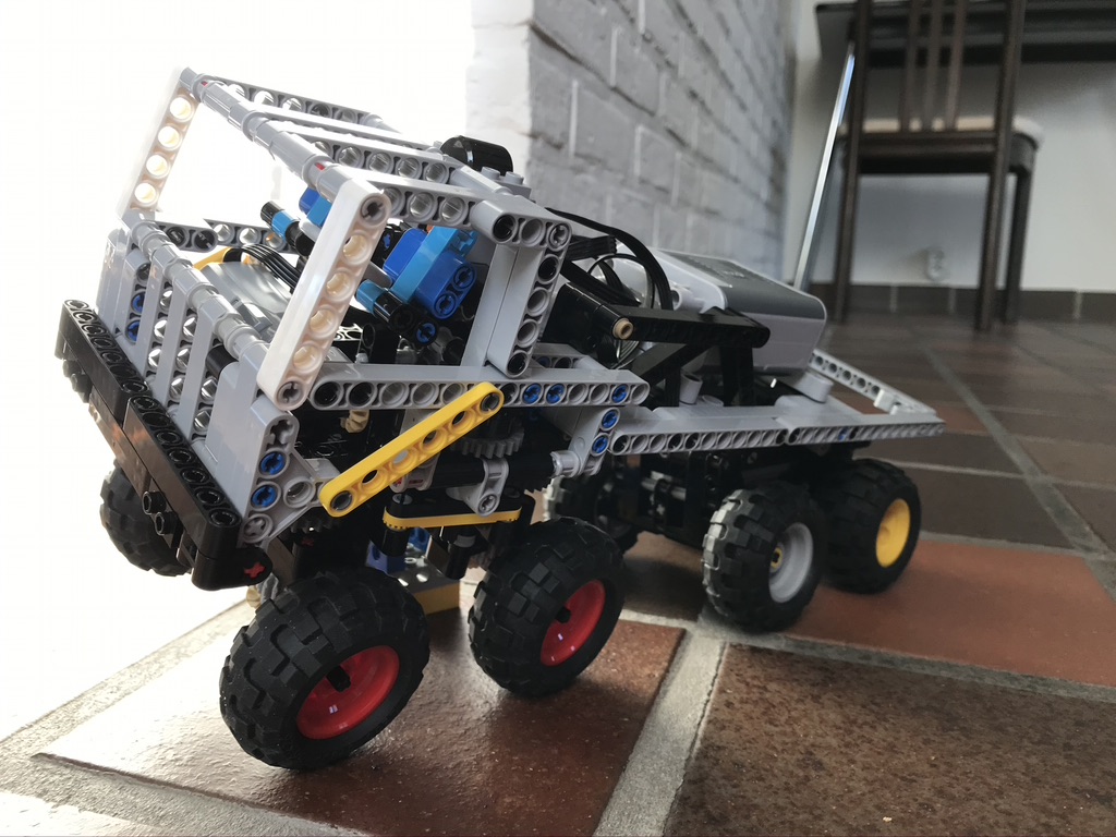 LEGO MOC Astra 8x8 Mini Truck Trial by Sheepo | Rebrickable - Build ...