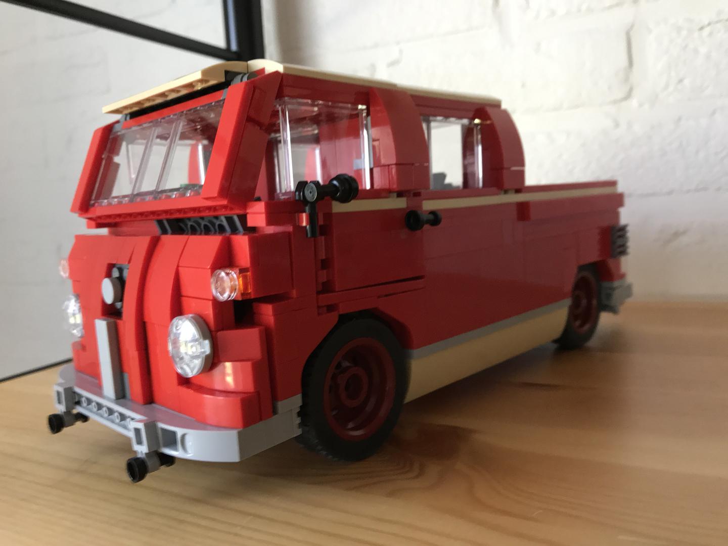 LEGO MOC Lego 10258 set alternate VW Bus Bulli Doka by xx1Andi ...