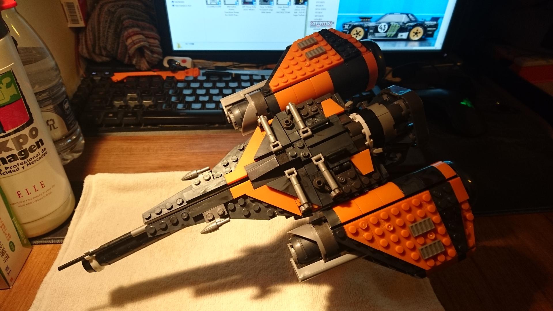 LEGO MOC Destiny Arcadia-class jumpship by legobodgers | Rebrickable ...