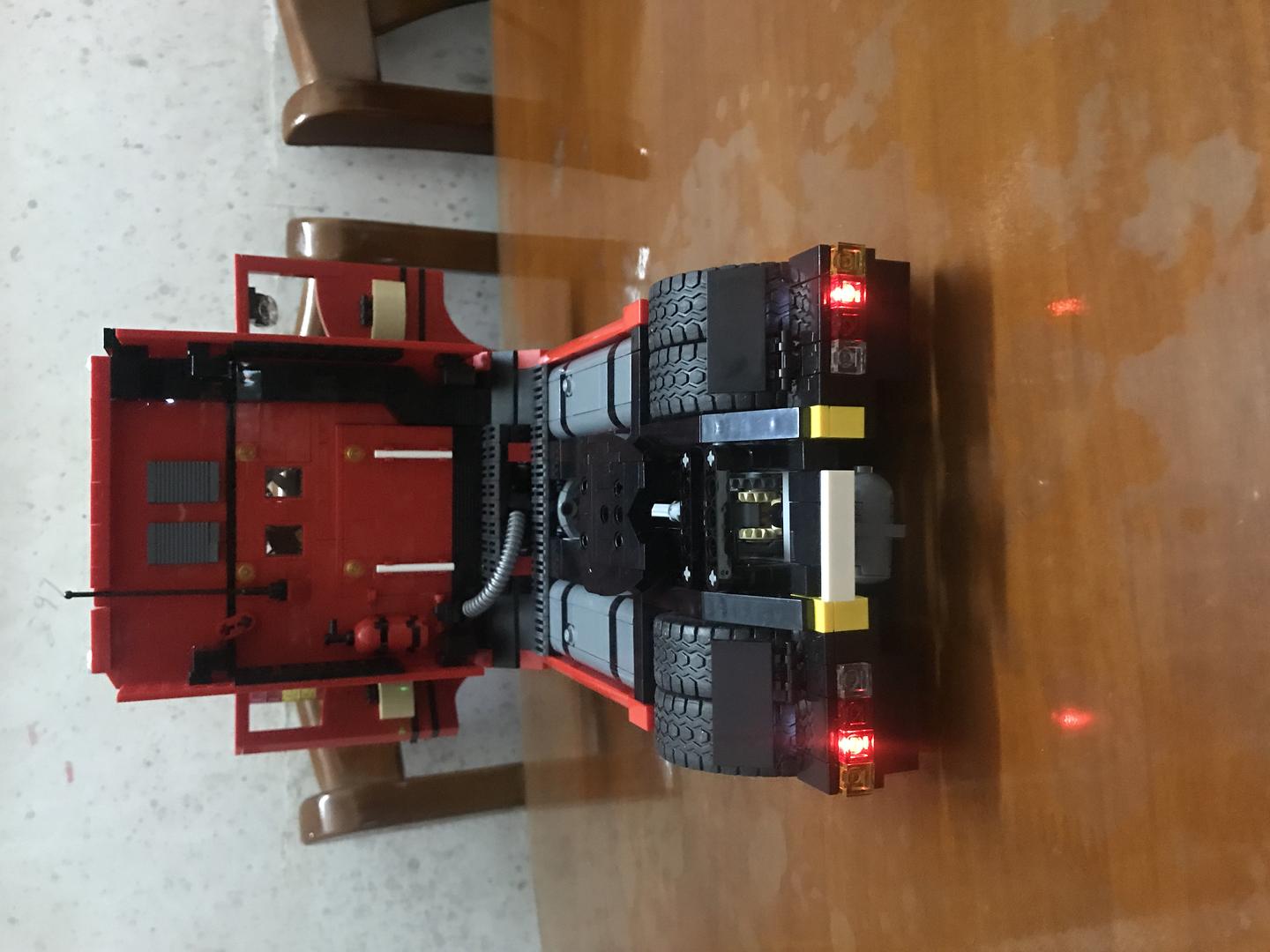 LEGO MOC Mercedes Actros 4 x 2 Semi Truck by motomatt | Rebrickable ...