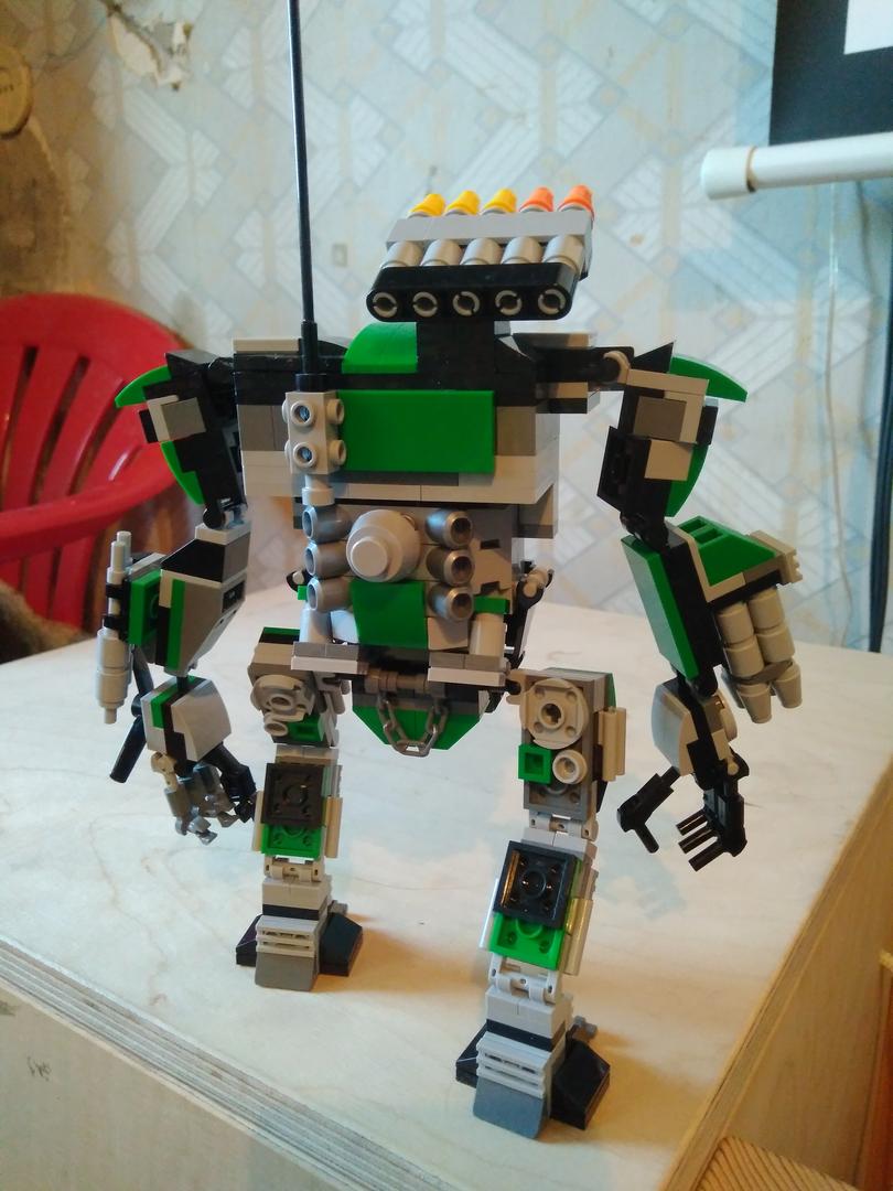LEGO MOC Engineering Battle-mech by PlungeRouter | Rebrickable - Build ...