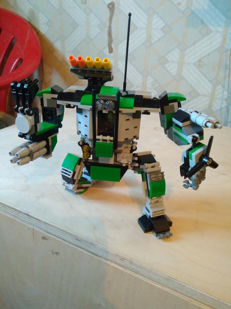 LEGO MOC Engineering Battle-mech by PlungeRouter | Rebrickable - Build ...