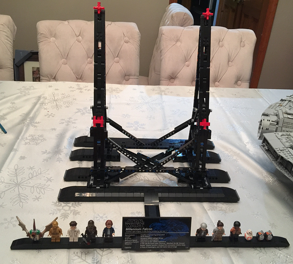 LEGO MOC Efferman's Vertical Stand for Millennium Falcon 75192 by ...