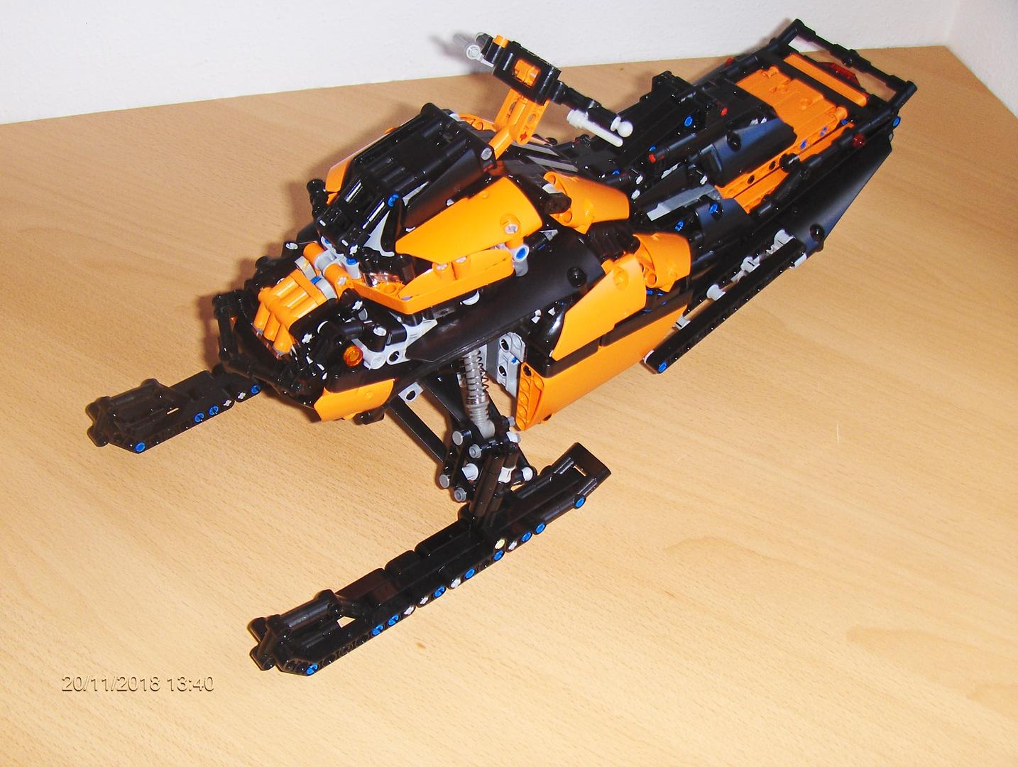 LEGO MOC LEGO Technic Snowmobile With SBrick by KevinMoo | Rebrickable ...