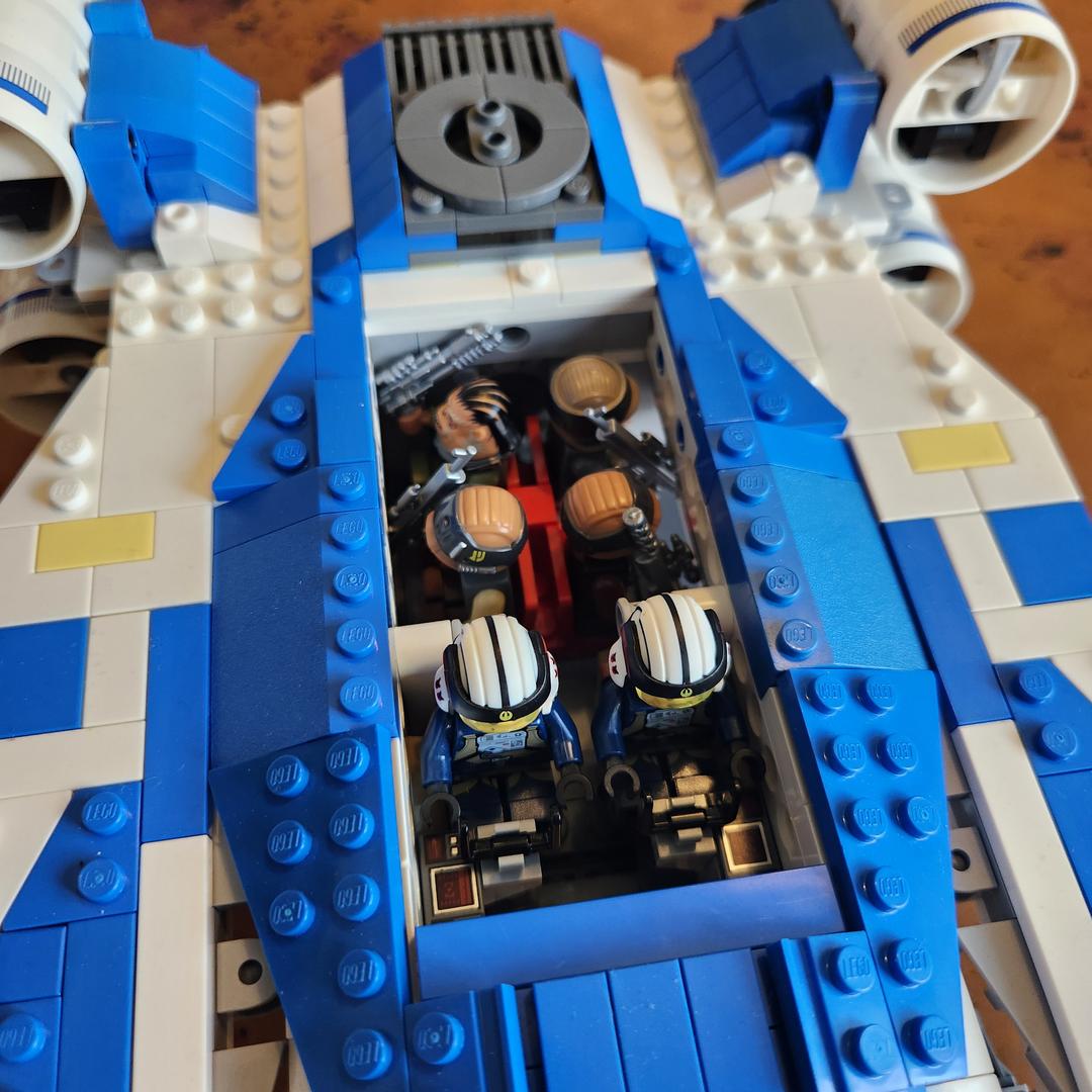 LEGO MOC U Wing Blue Squadron (2.0 Update) by BaufmanBricks ...