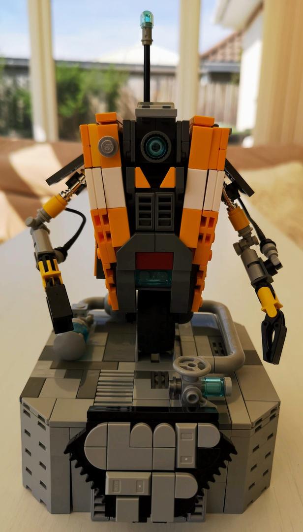 LEGO MOC Claptrap (CL4P-TP) by daarken | Rebrickable - Build with LEGO
