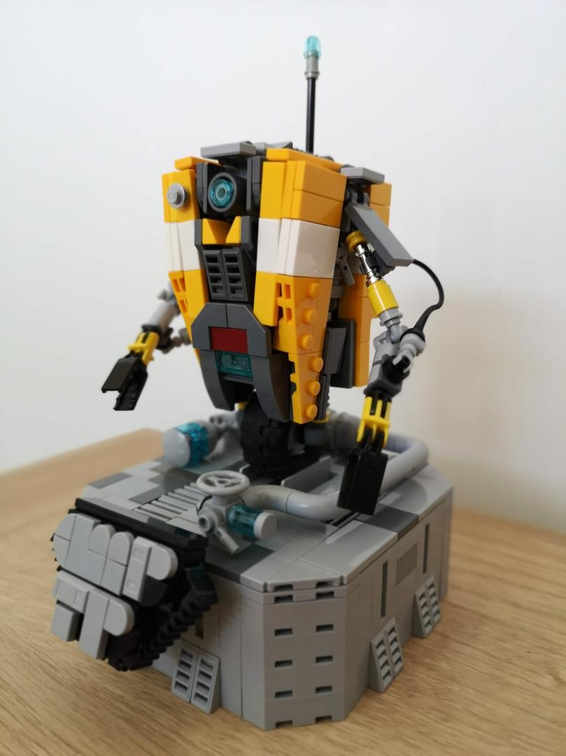 LEGO MOC Claptrap (CL4P-TP) by daarken | Rebrickable - Build with LEGO