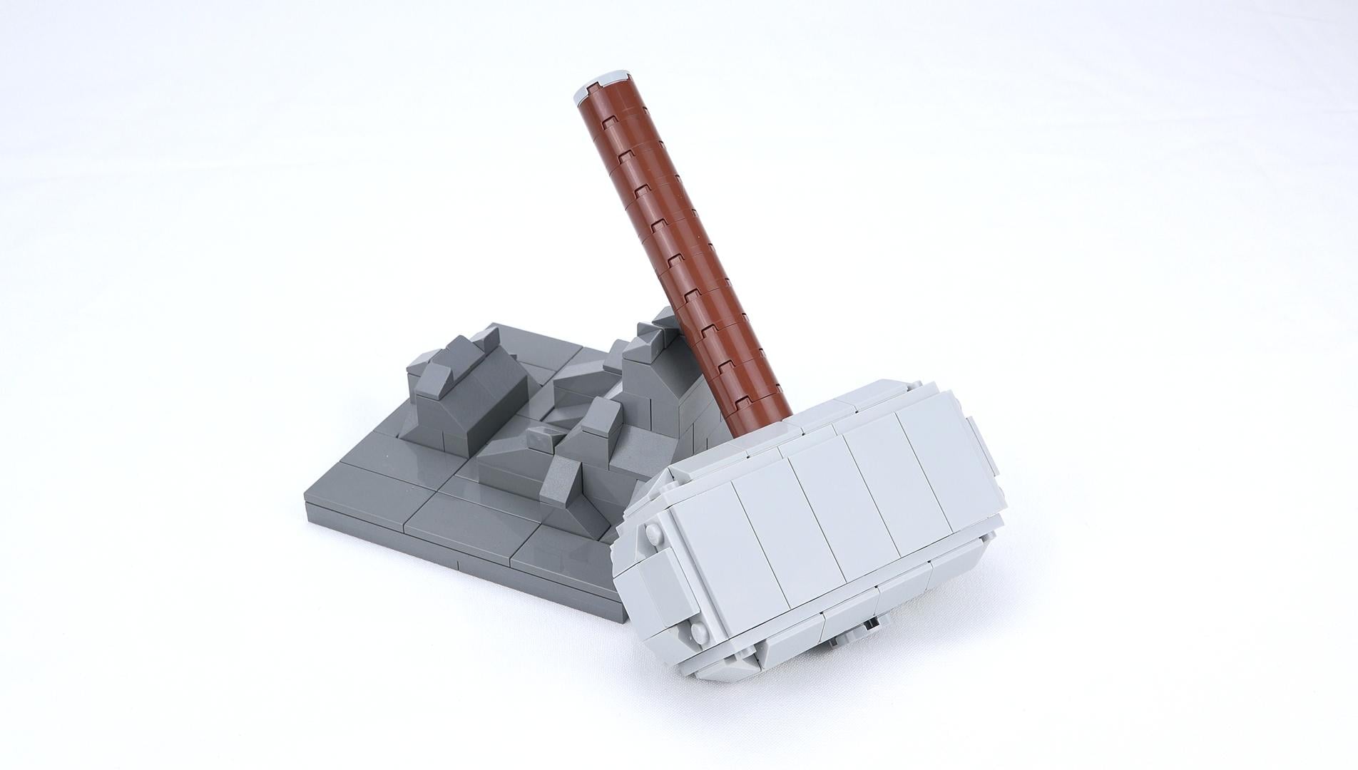 LEGO MOC Thor's Hammer - Mjolnir (Desktop Build) by Lioncity Mocs ...