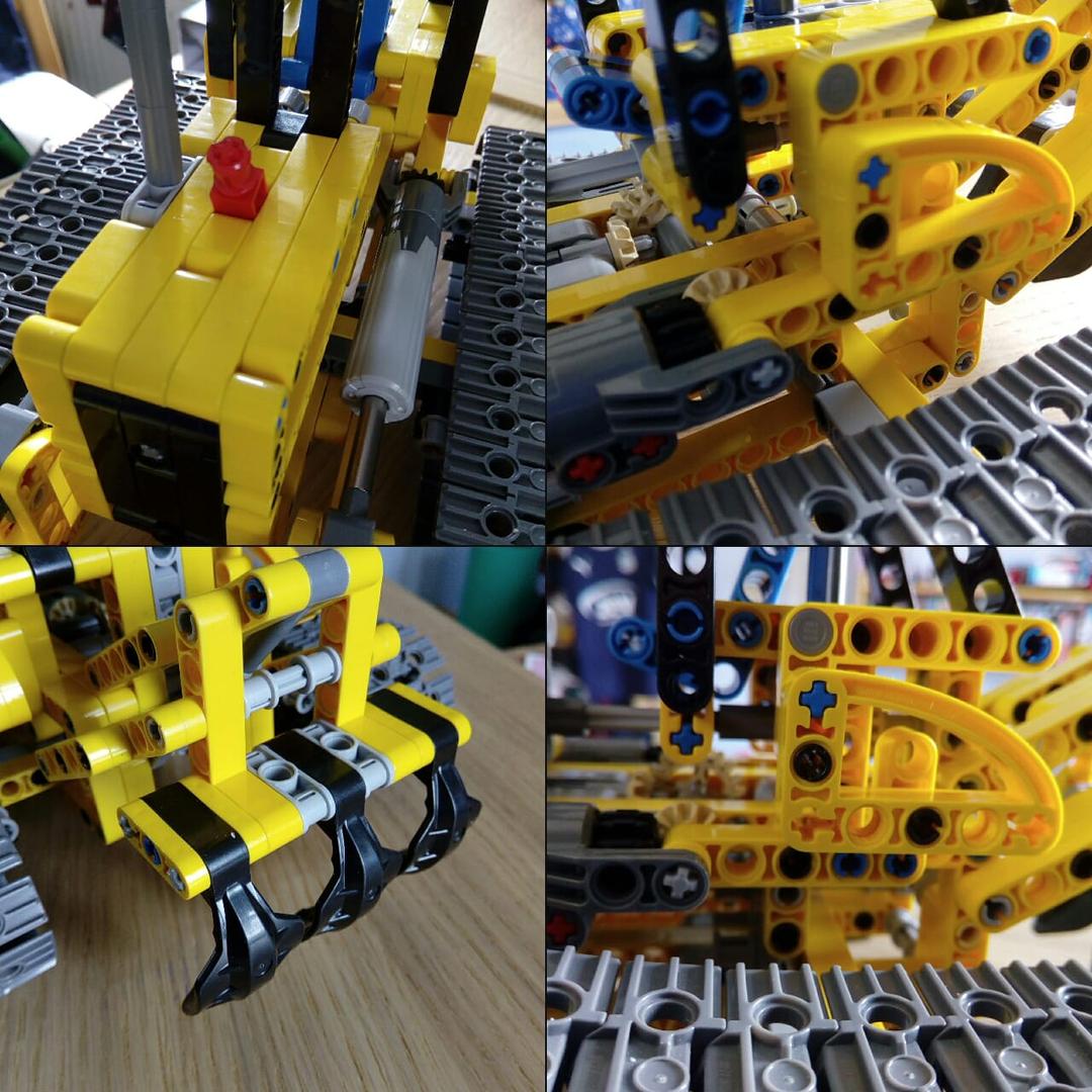 LEGO MOC 42006: Bulldozer by Tomik | Rebrickable - Build with LEGO