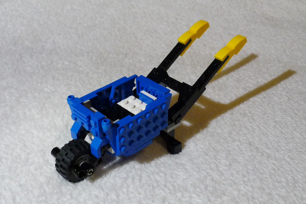 LEGO MOC 31087: Wheel Barrow by Tomik | Rebrickable - Build with LEGO