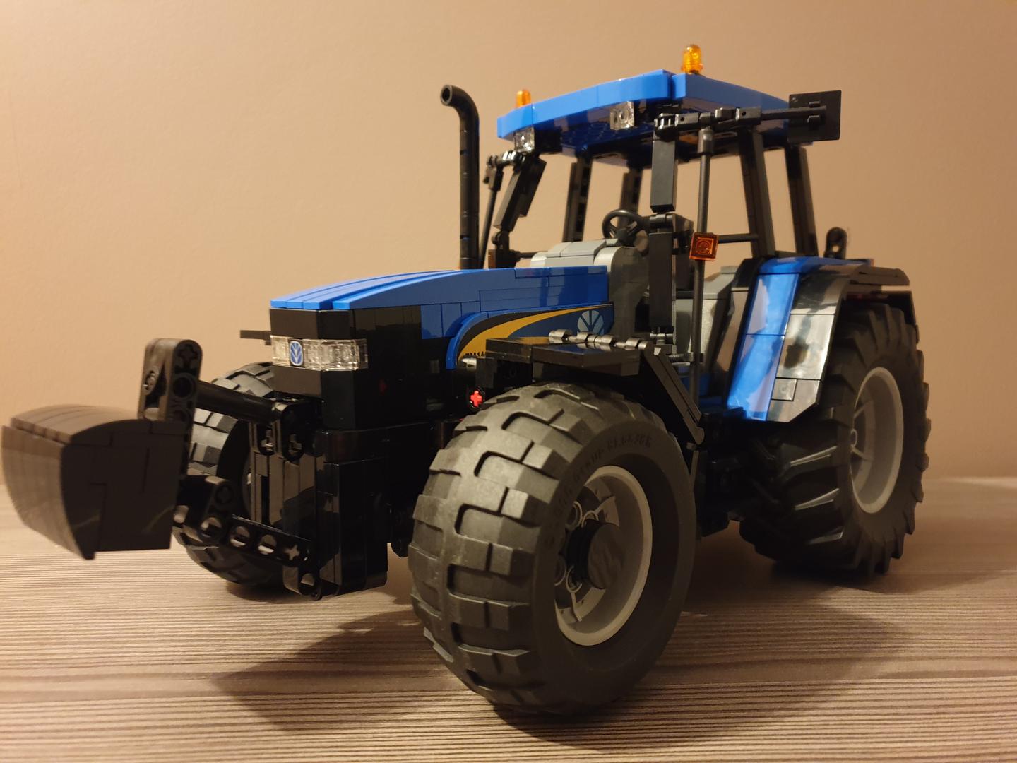 LEGO MOC New Holland TM 140 by M_longer | Rebrickable - Build with LEGO