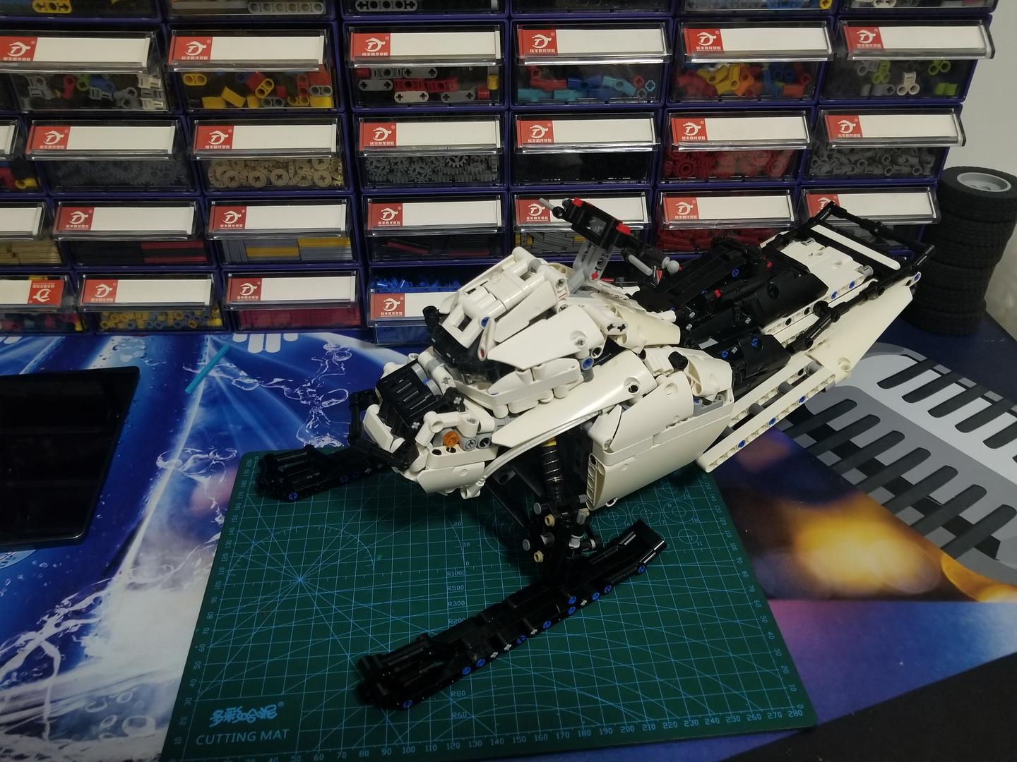 LEGO MOC LEGO Technic Snowmobile With SBrick by KevinMoo | Rebrickable ...