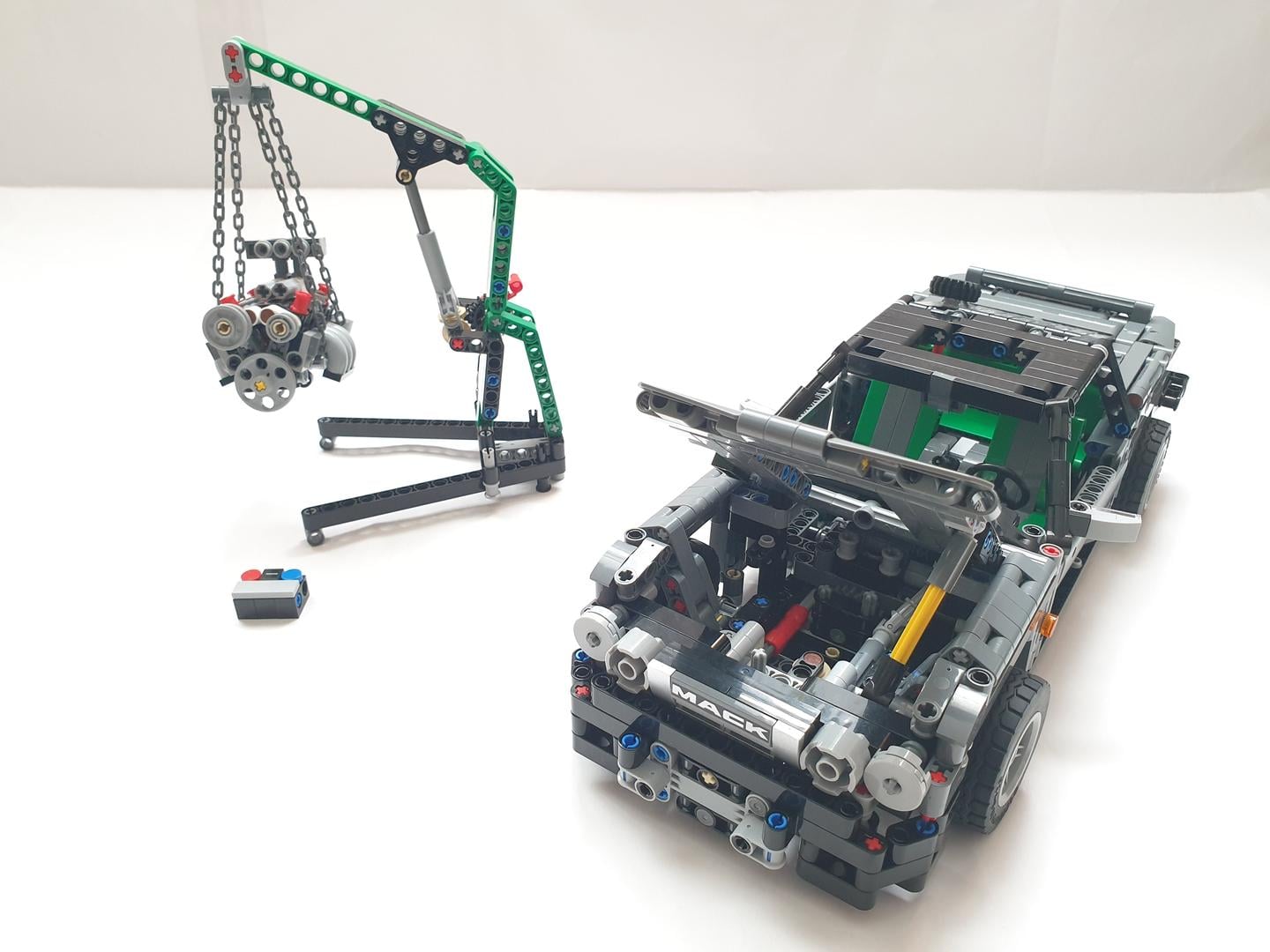 LEGO MOC Muscle Car by Brickone | Rebrickable - Build with LEGO