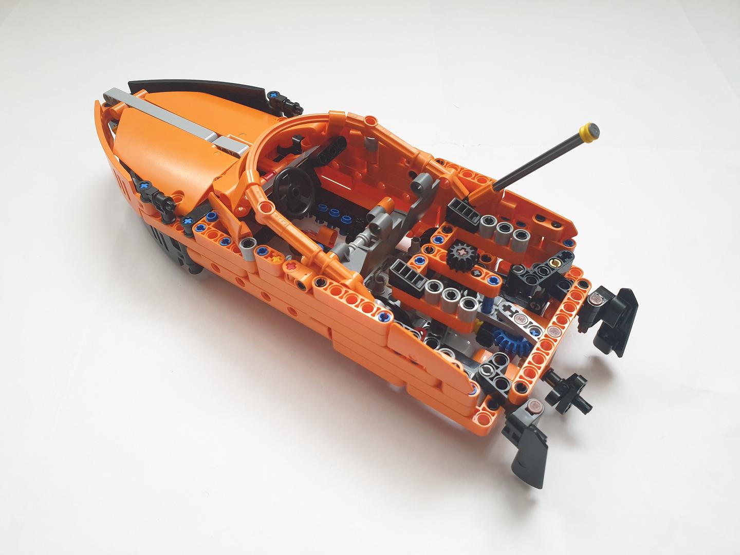 LEGO MOC Speedboat - LEGO Technic 42093 J Model by grohl | Rebrickable ...