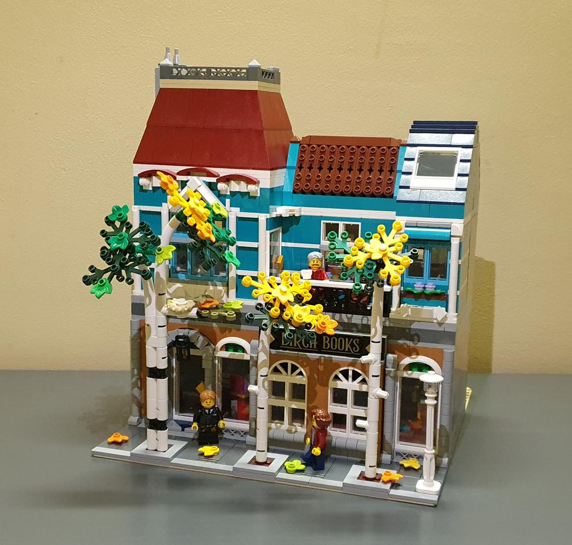 LEGO MOC 10270 - The Birch Bookshop by bohauda | Rebrickable - Build ...