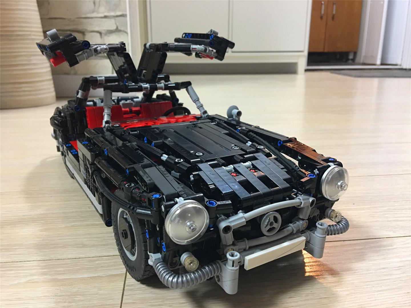 LEGO MOC Mercedes-Benz 300SL '54 Gullwing by Sheepo | Rebrickable ...