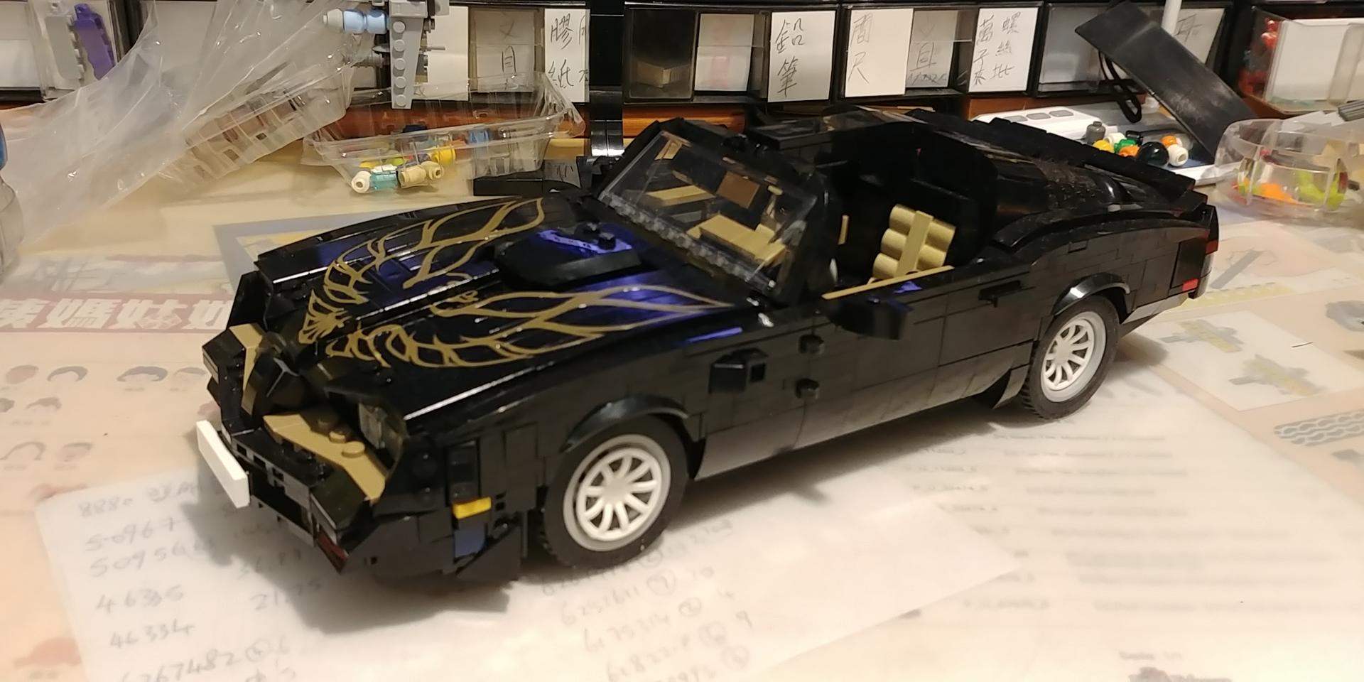 LEGO MOC Pontiac Trans Am Firebird 1977 by firas_legocars | Rebrickable ...