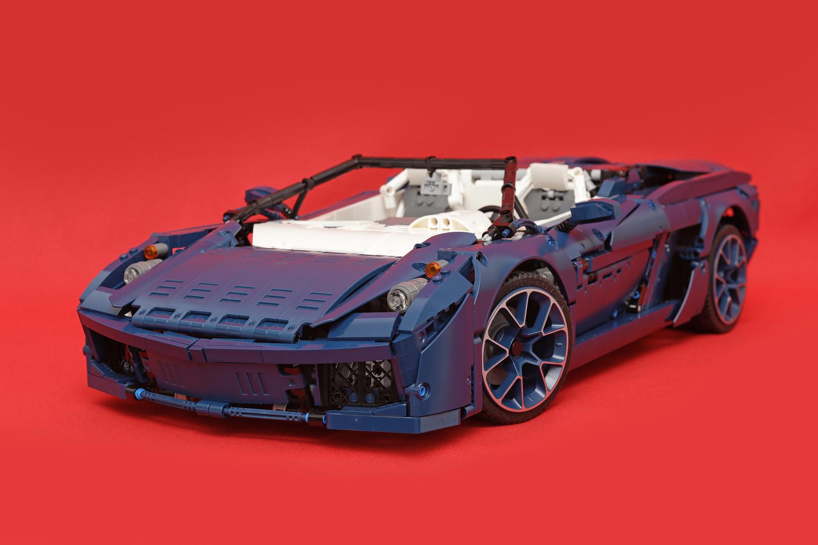 LEGO MOC The PF Tribute: A convertible supercar by Jeroen Ottens ...