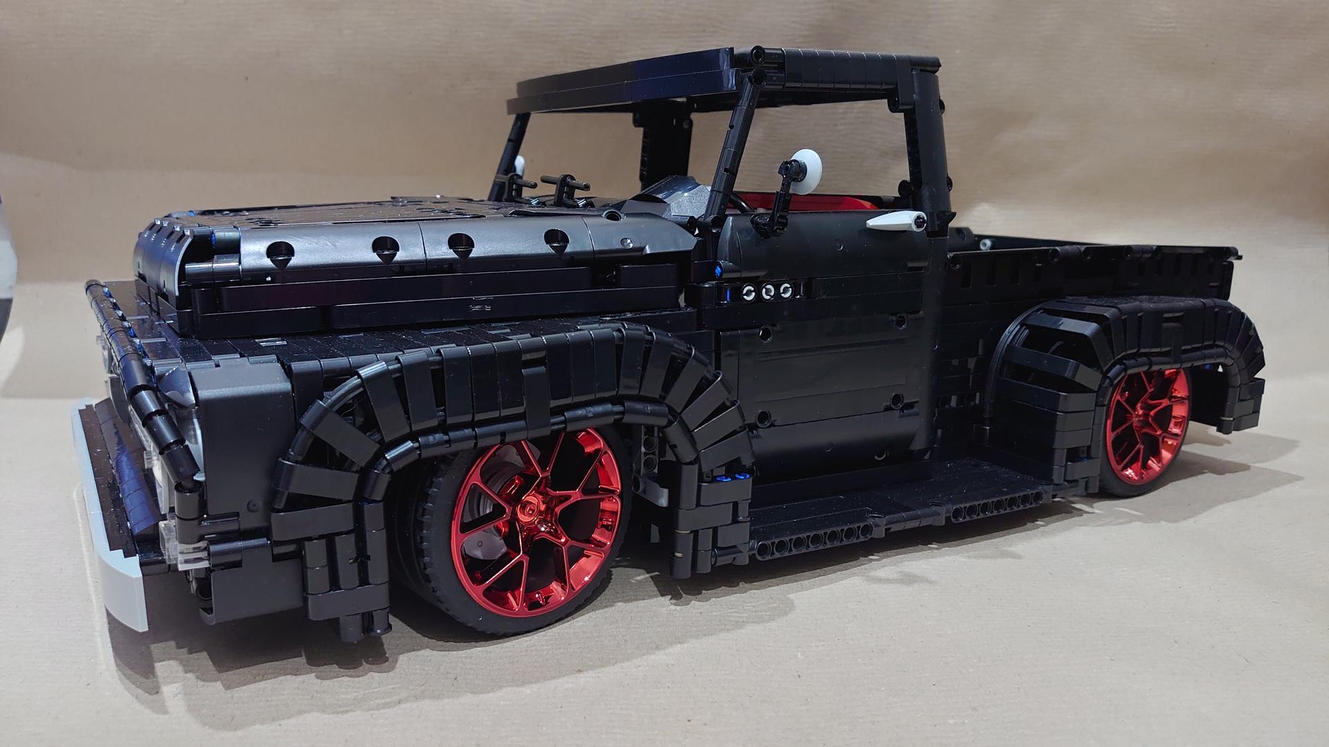 LEGO MOC Ford F100 by Loxlego | Rebrickable - Build with LEGO