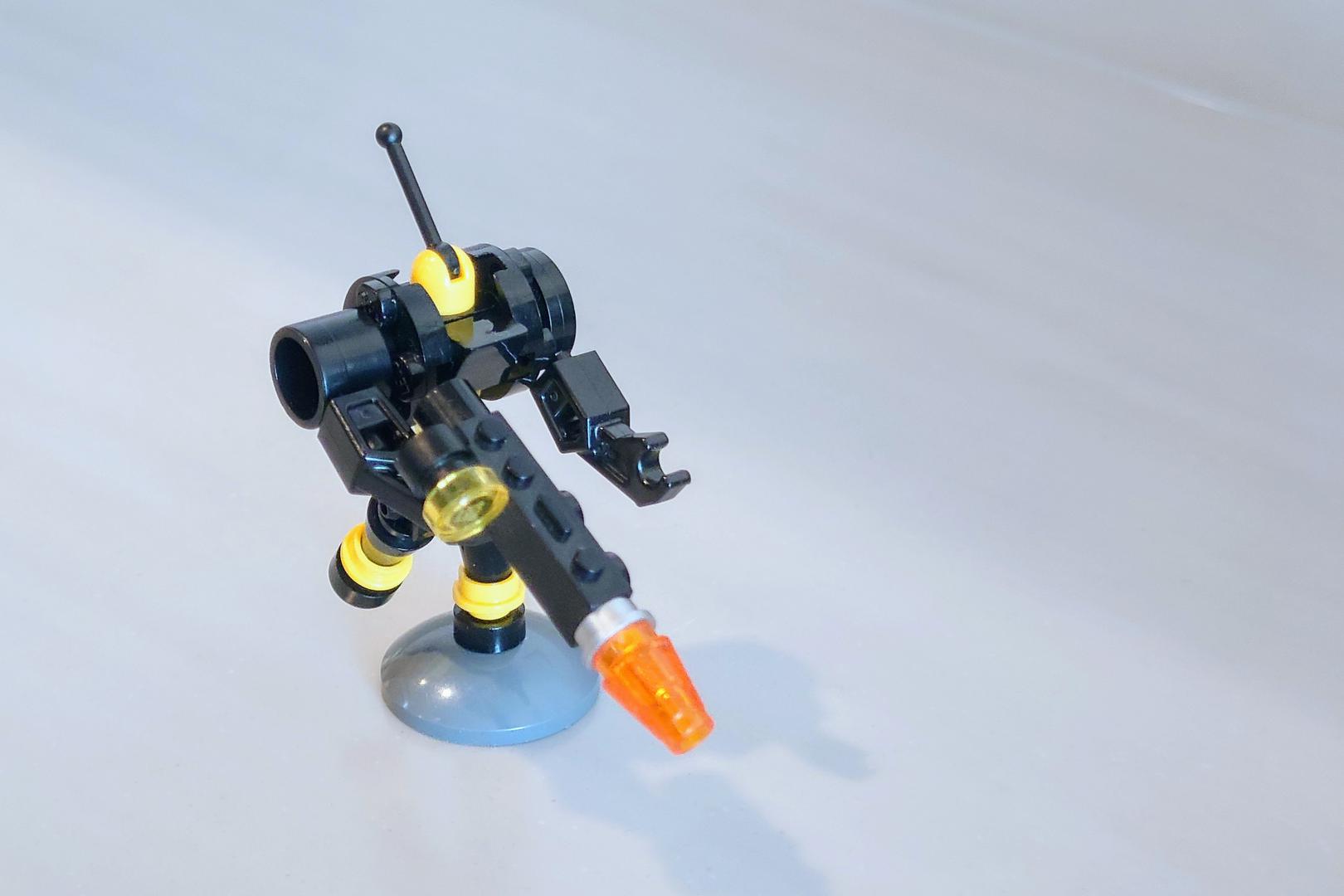 LEGO MOC-189378 Blacktron Battle Bot by MinifigsInSpace | Rebrickable ...